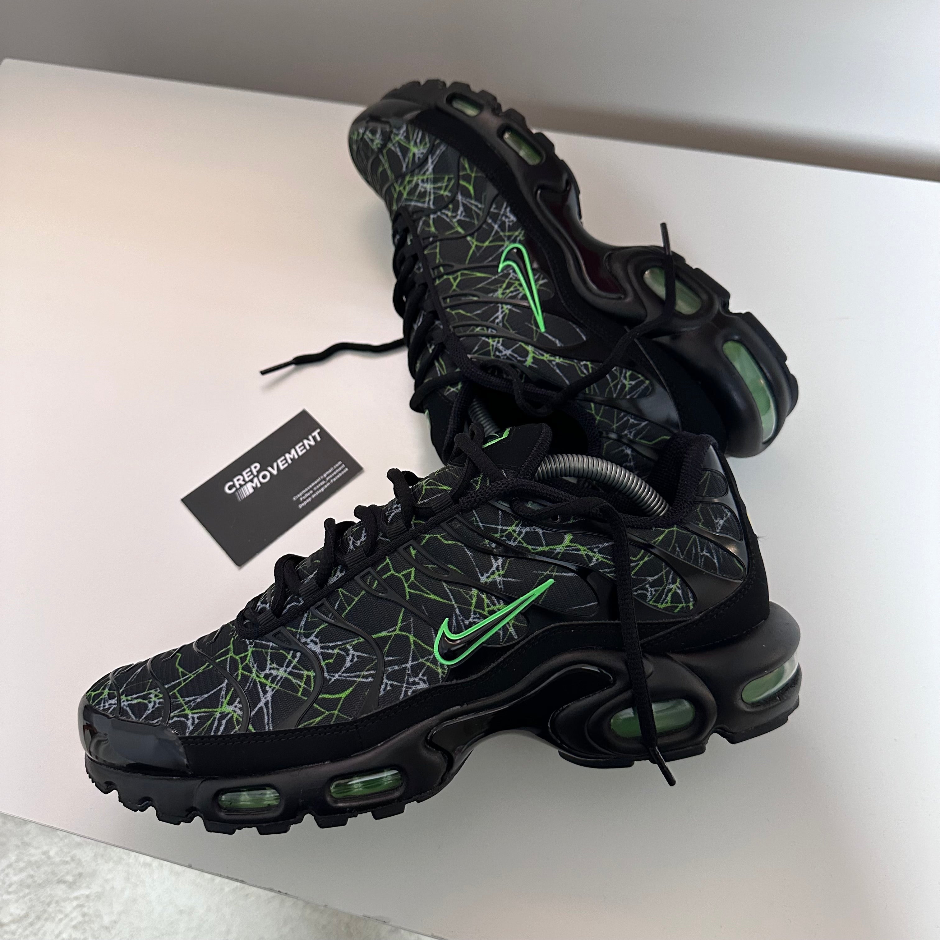 NIKE AIR MAX PLUS TN - ELECTRIC GREEN STRIKE – CREP MOVEMENT LTD