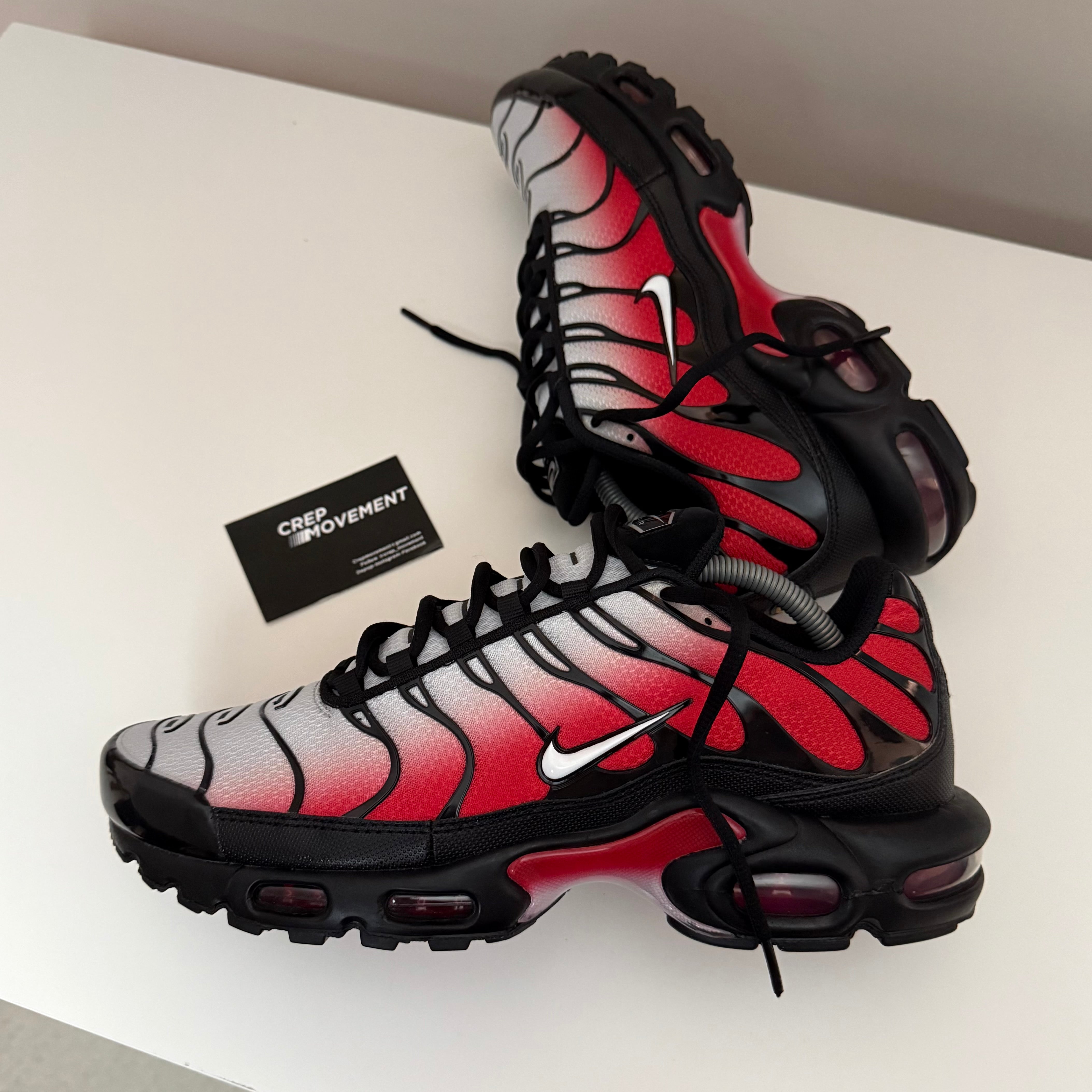 NIKE AIR MAX PLUS TN - UNI RED FADE – CREP MOVEMENT LTD